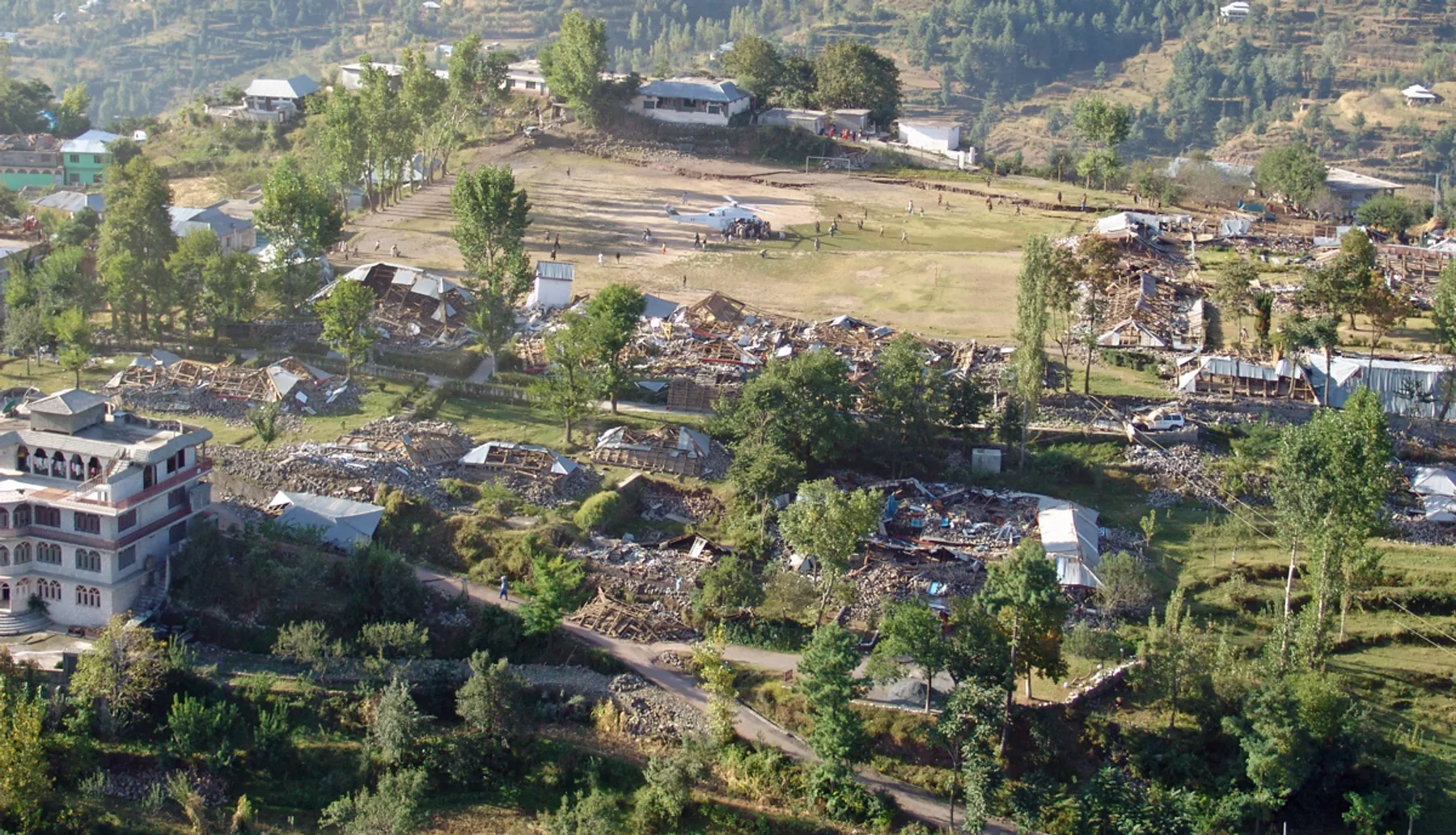AKDN's post-earthquake relief and reconstruction efforts in Kashmir