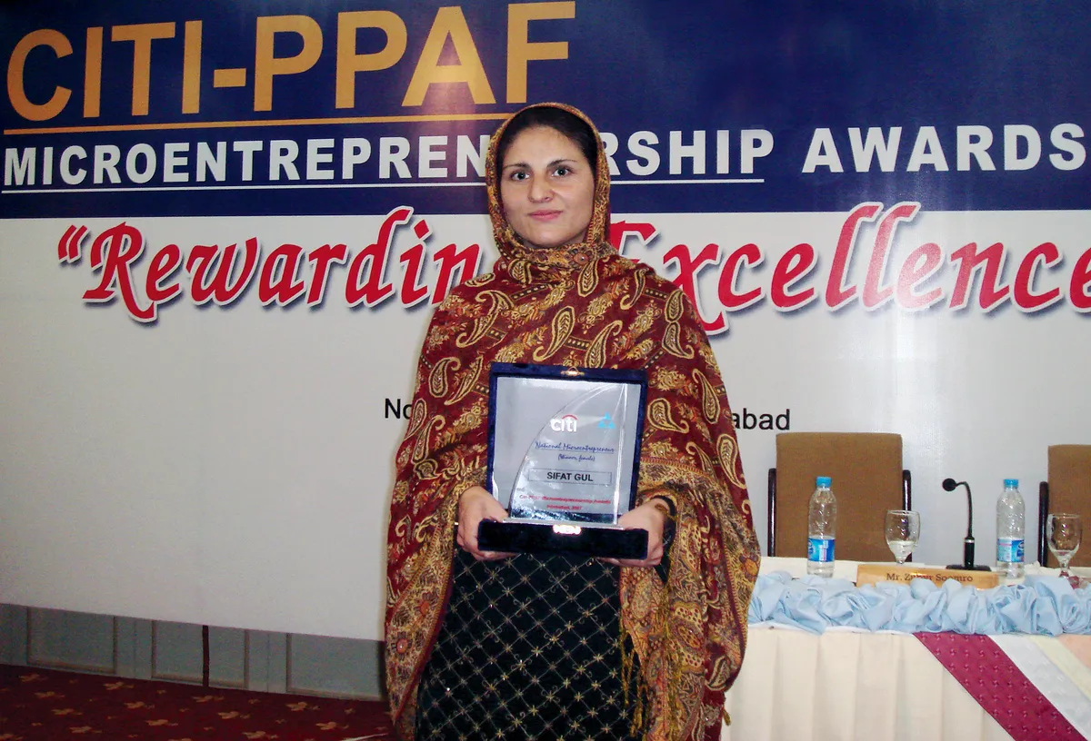 First MicroFinance Bank’s client wins Best Micro-Entrepreneur Award
