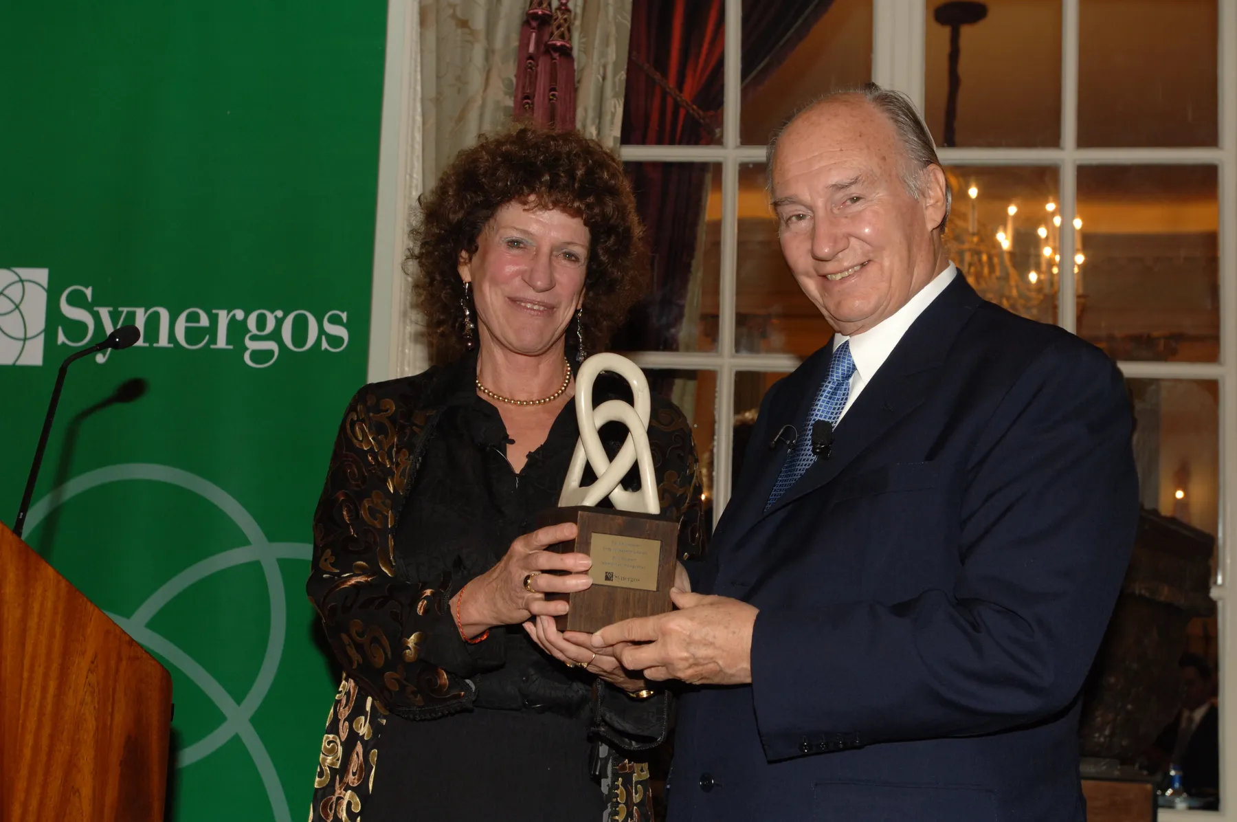 Aga Khan receives David Rockefeller Bridging Leadership Award