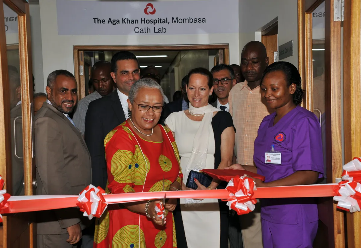 Aga Khan Hospital opens the first cardiac catheterisation laboratory in ...