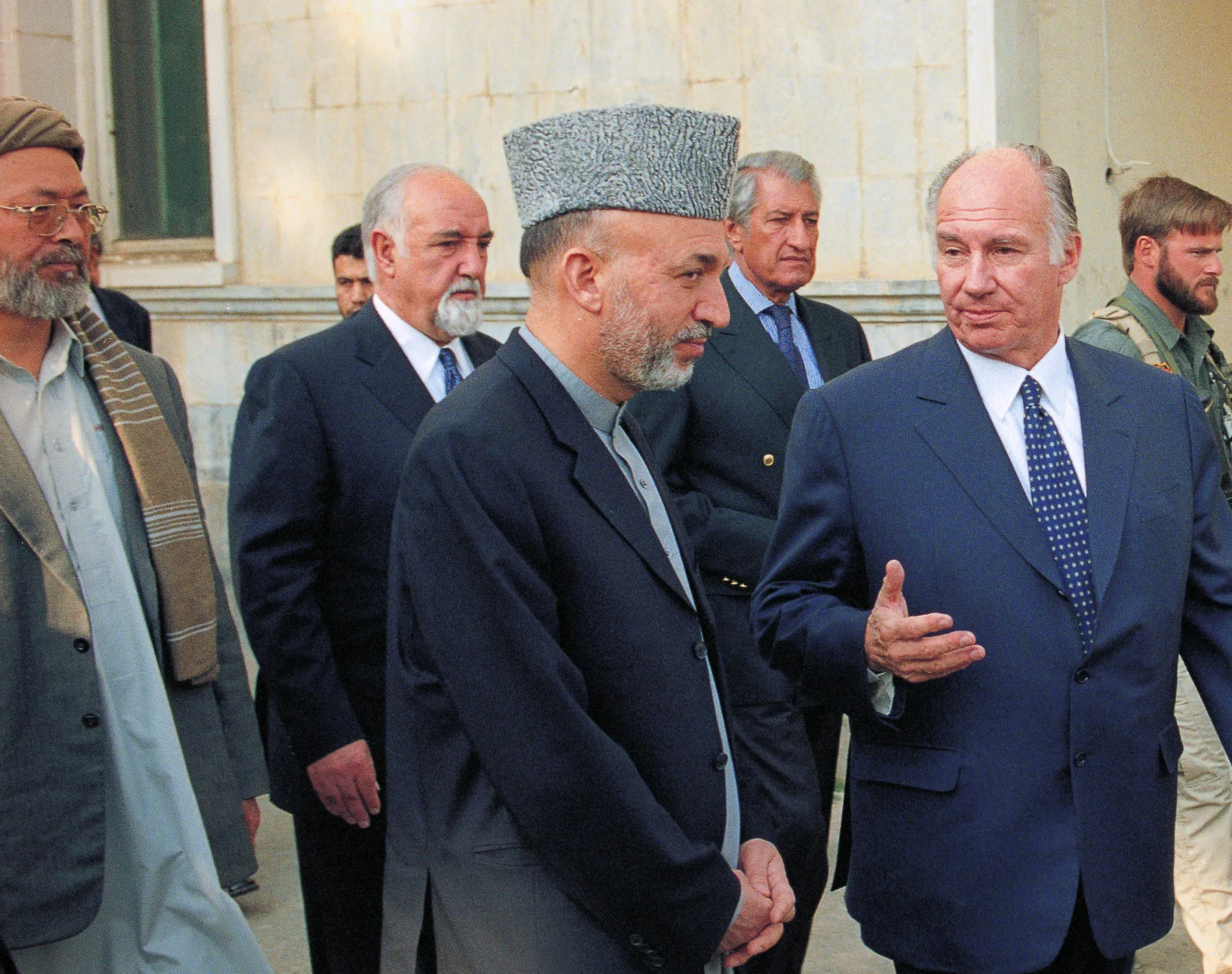 Aga Khan and Karzai discuss Afghanistan rehabilitation progress