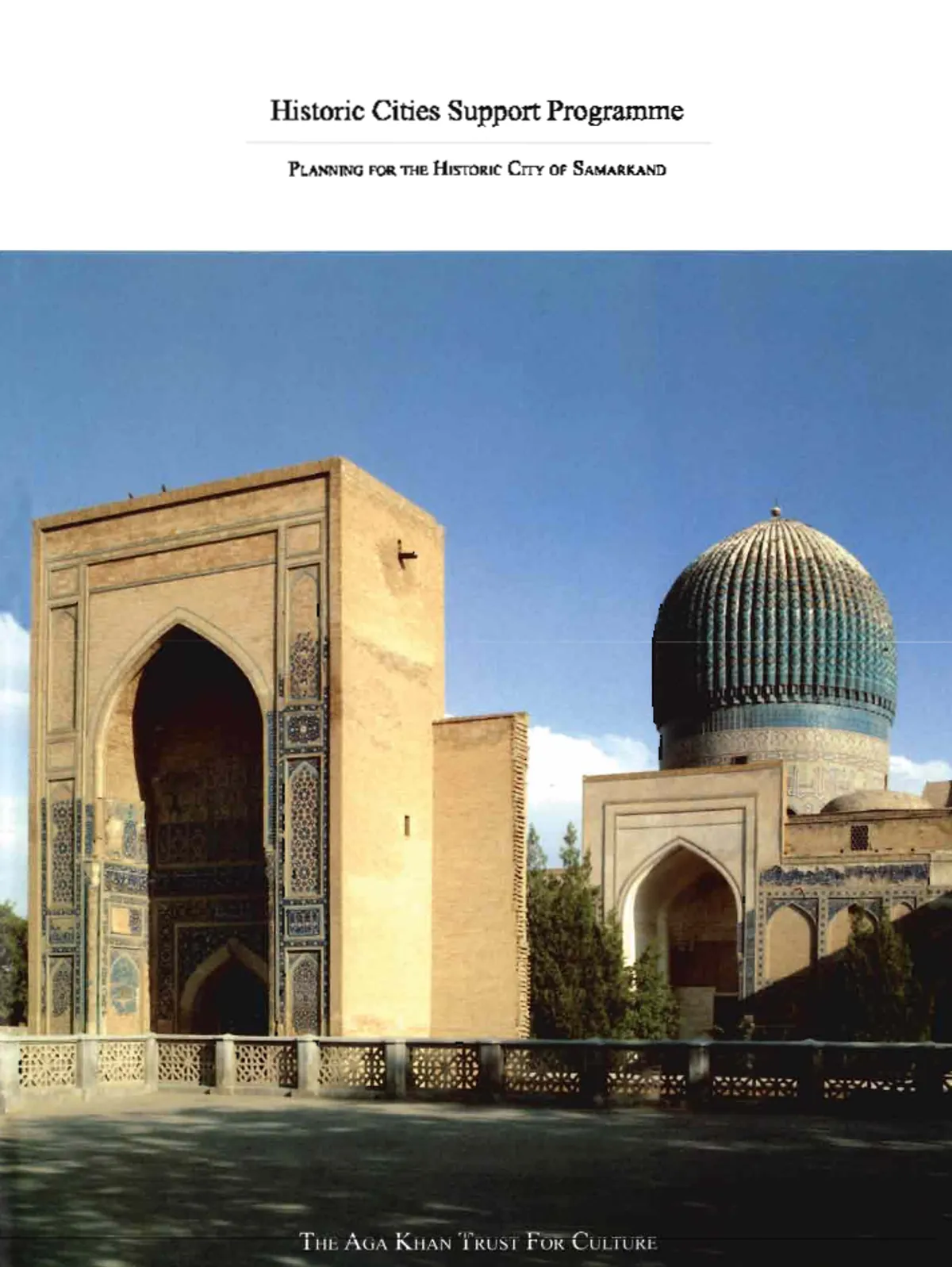 Aga Khan Historic Cities Programme - Planning for the Historic City of ...