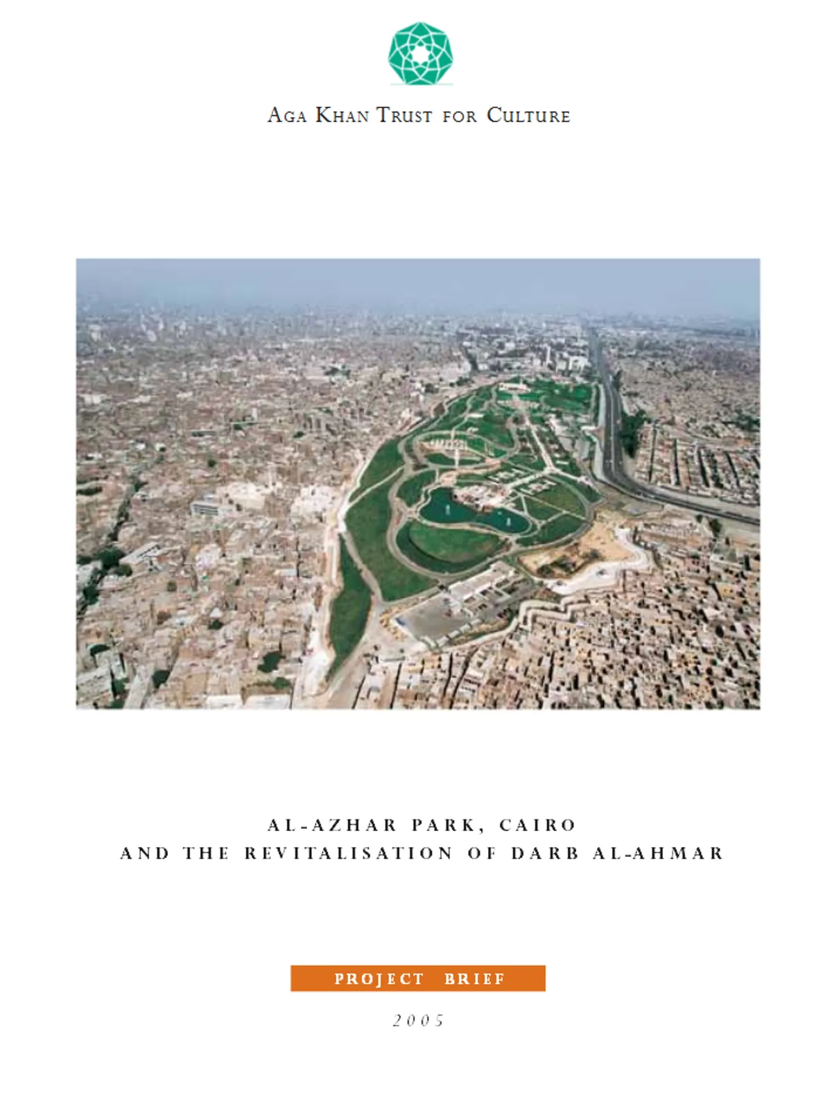 Al-Azhar Park in Cairo and the Revitalisation of Darb Al-Ahmar