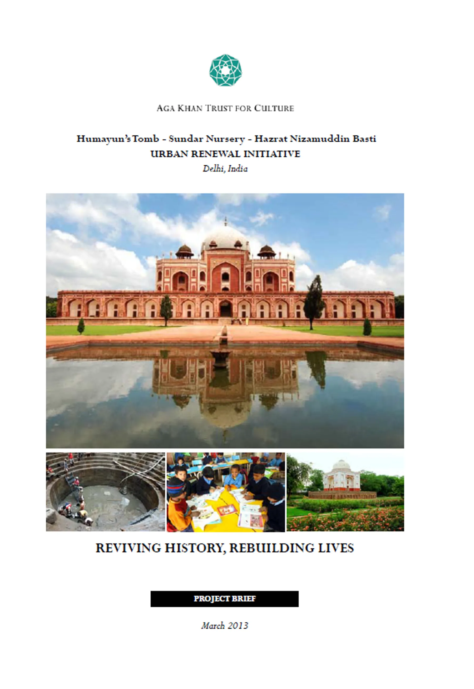 The Humayun's Tomb - Nursery - Hazrat Nizamuddin Basti