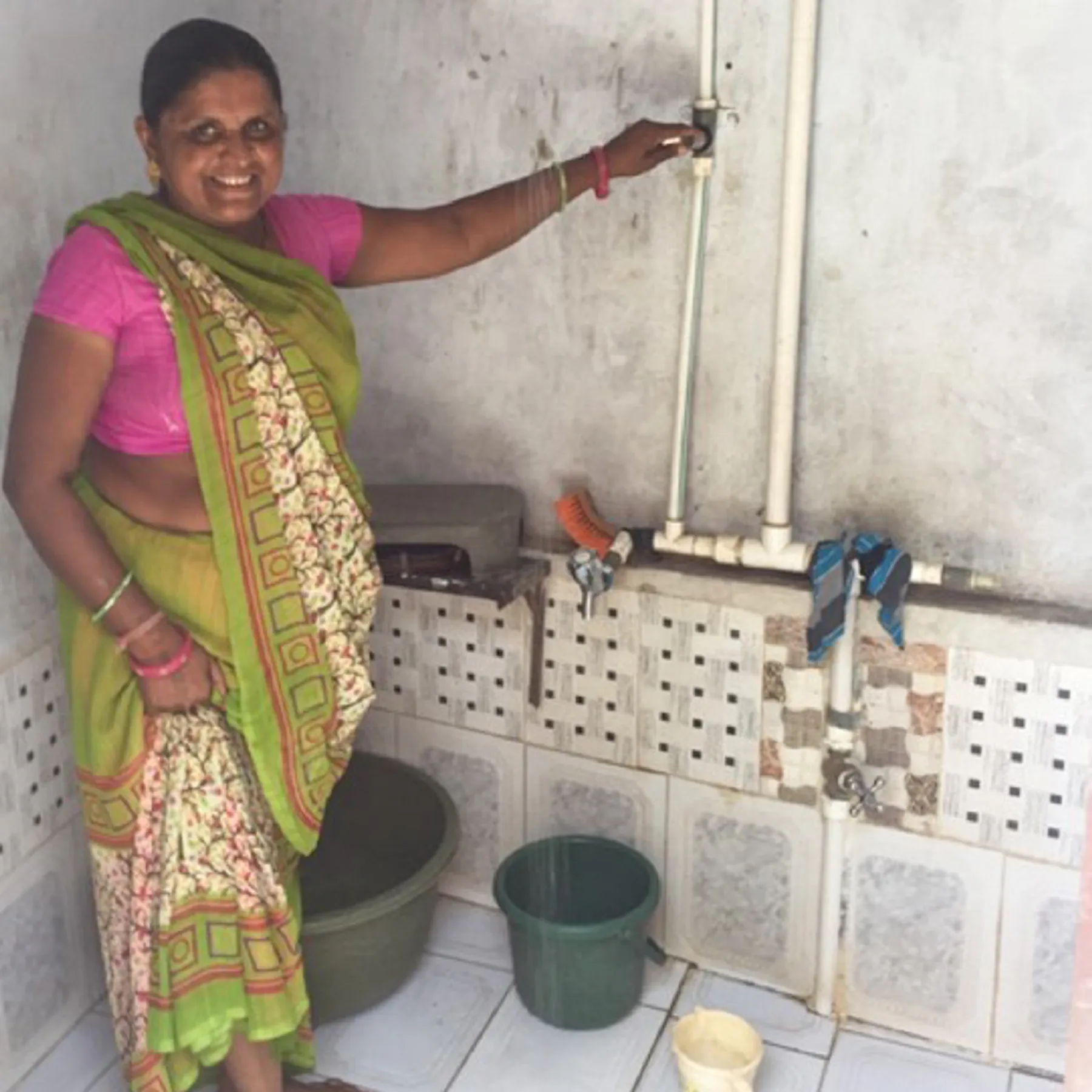 Women champions of AKDN’s Comprehensive Sanitation Initiative in India