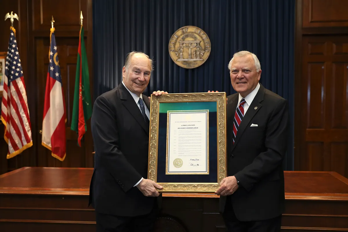 A Muslim leader honoured in the US - AKDN