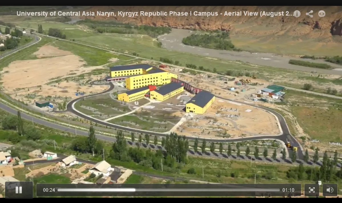University of Central Asia Naryn, Kyrgyz Republic Phase I Campus ...