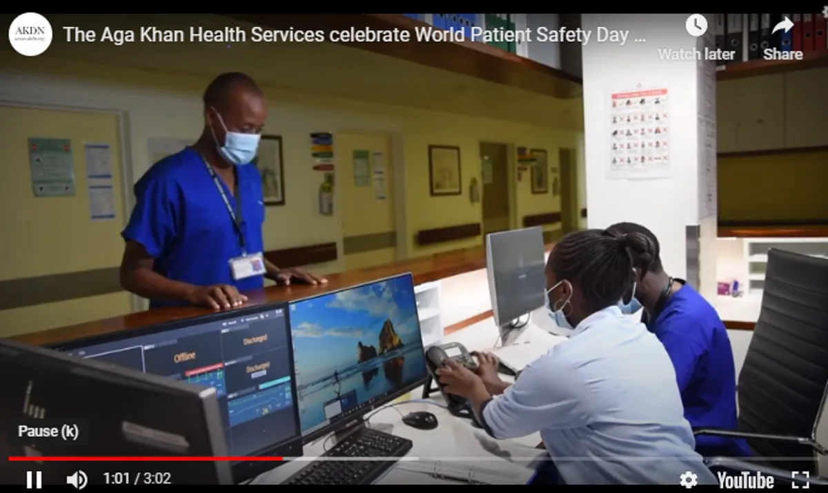 The Aga Khan Health Services celebrates World Patient Safety Day 2020