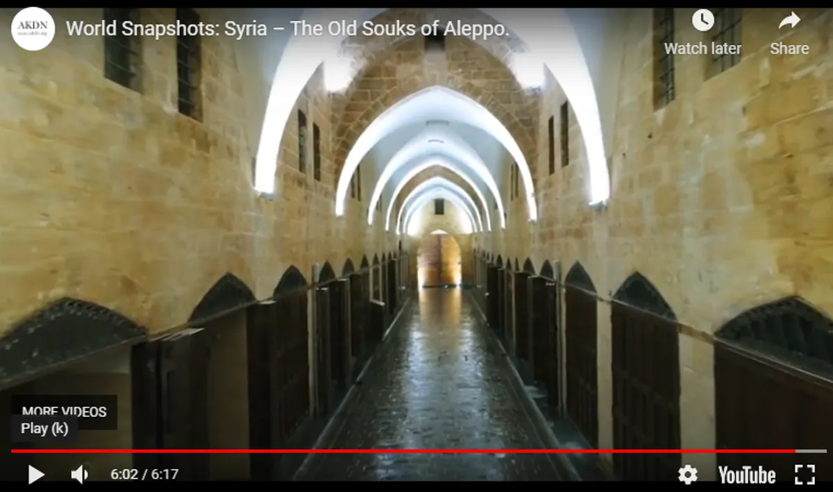 World snapshots: Syria – The old souks of Aleppo - AKDN