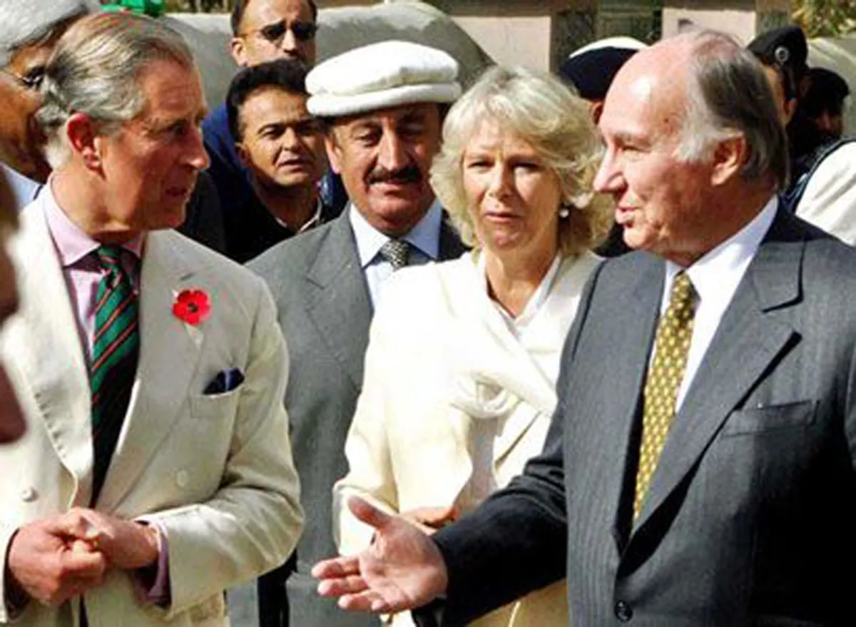 Prince Charles tours Aga Khan projects in Northern Areas of Pakistan