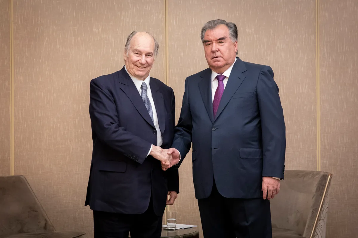 Rahmon meets with His Highness the Aga Khan in Paris - AKDN
