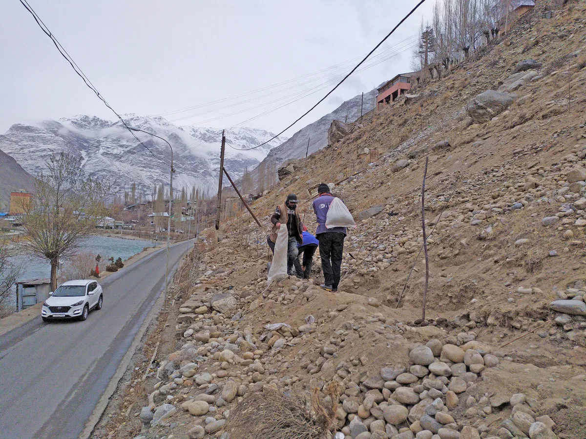 Planting trees to reduce disasters in Tajikistan - AKDN