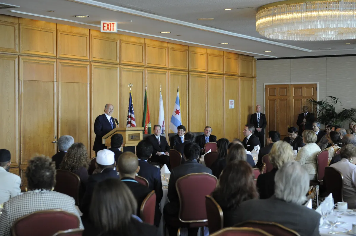 Aga Khan visits USA - Illinois - AKDN