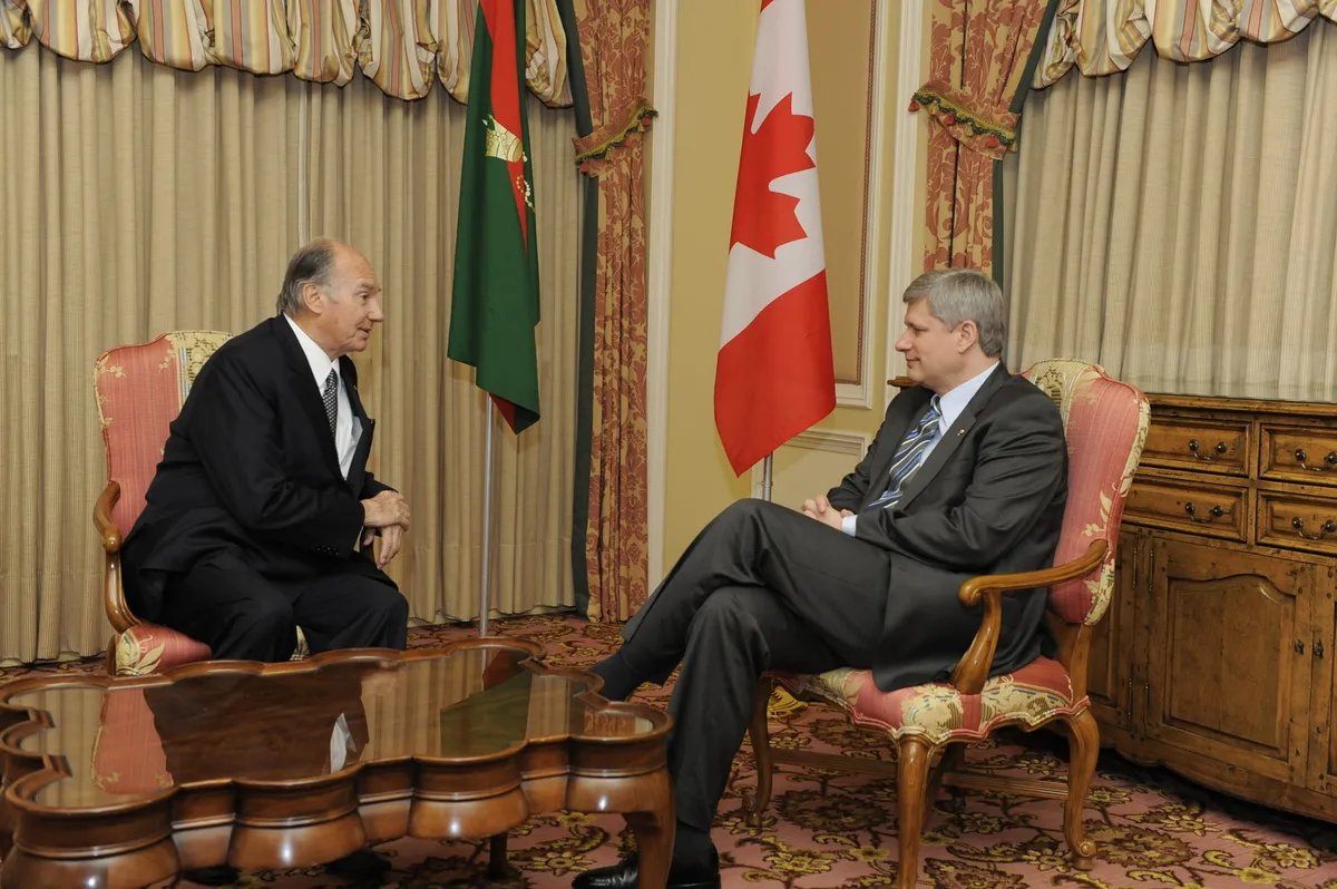 Foundation ceremony of the Ismaili Centre, Toronto, the Aga Khan Museum ...