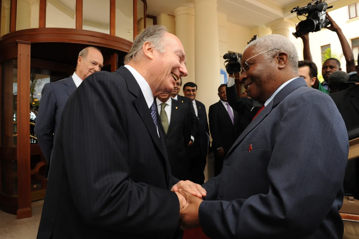 Inauguration of the restoration of the Polana Serena hotel