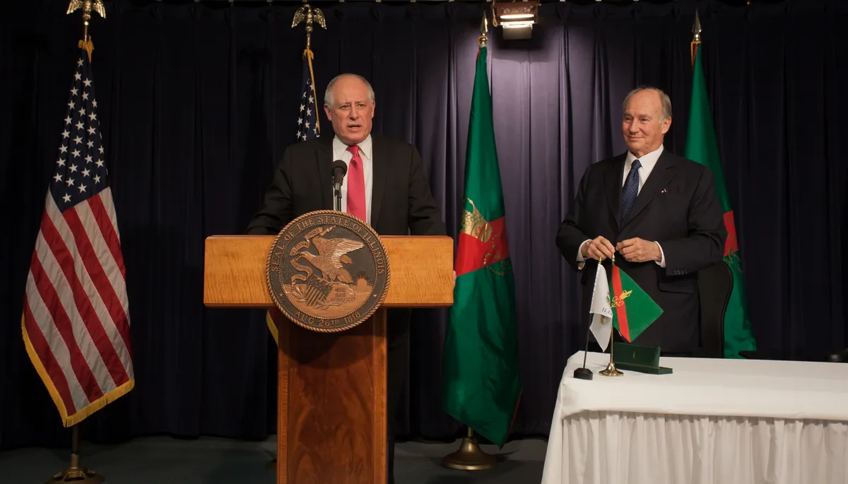 US State of Illinois and the Ismaili Imamat sign cooperation agreement