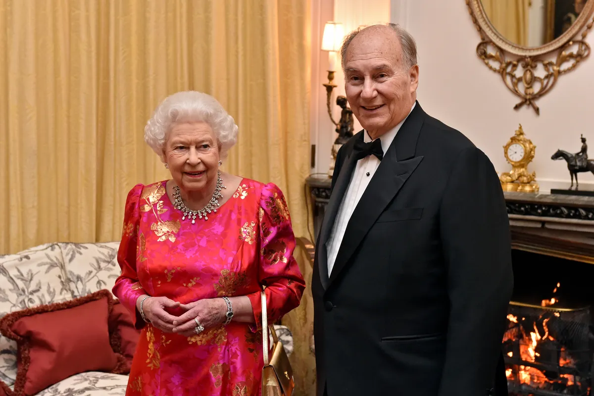 Her Majesty the Queen hosts a dinner to mark His Highness the Aga Khan's Diamond Jubilee