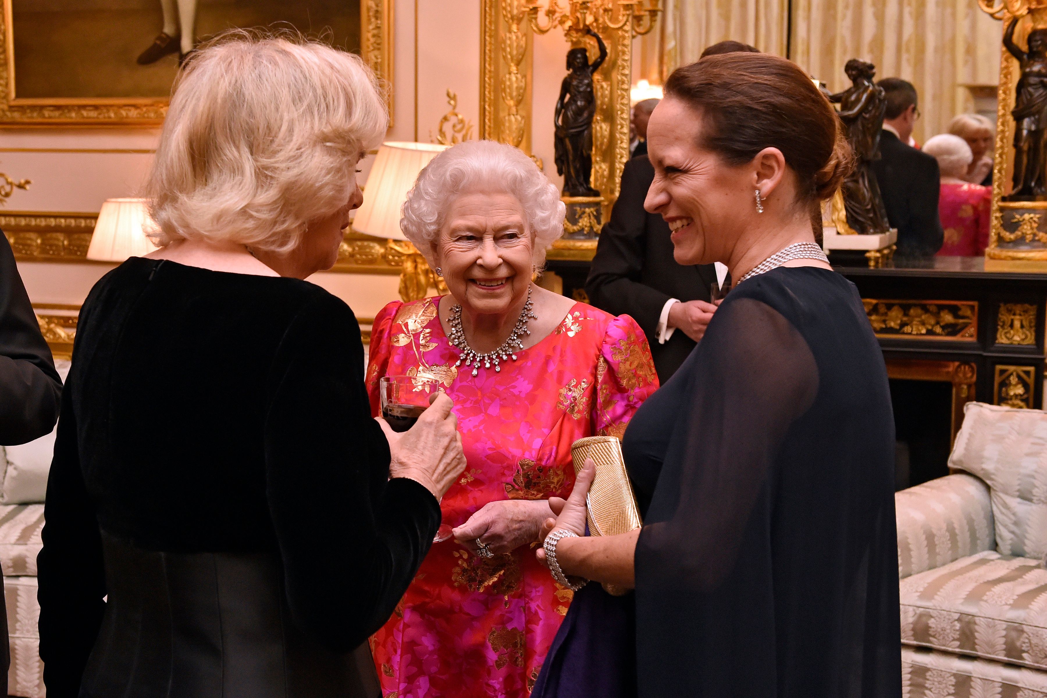 Queen Dinner Party Aga Khan Windsor Castle Night Mark