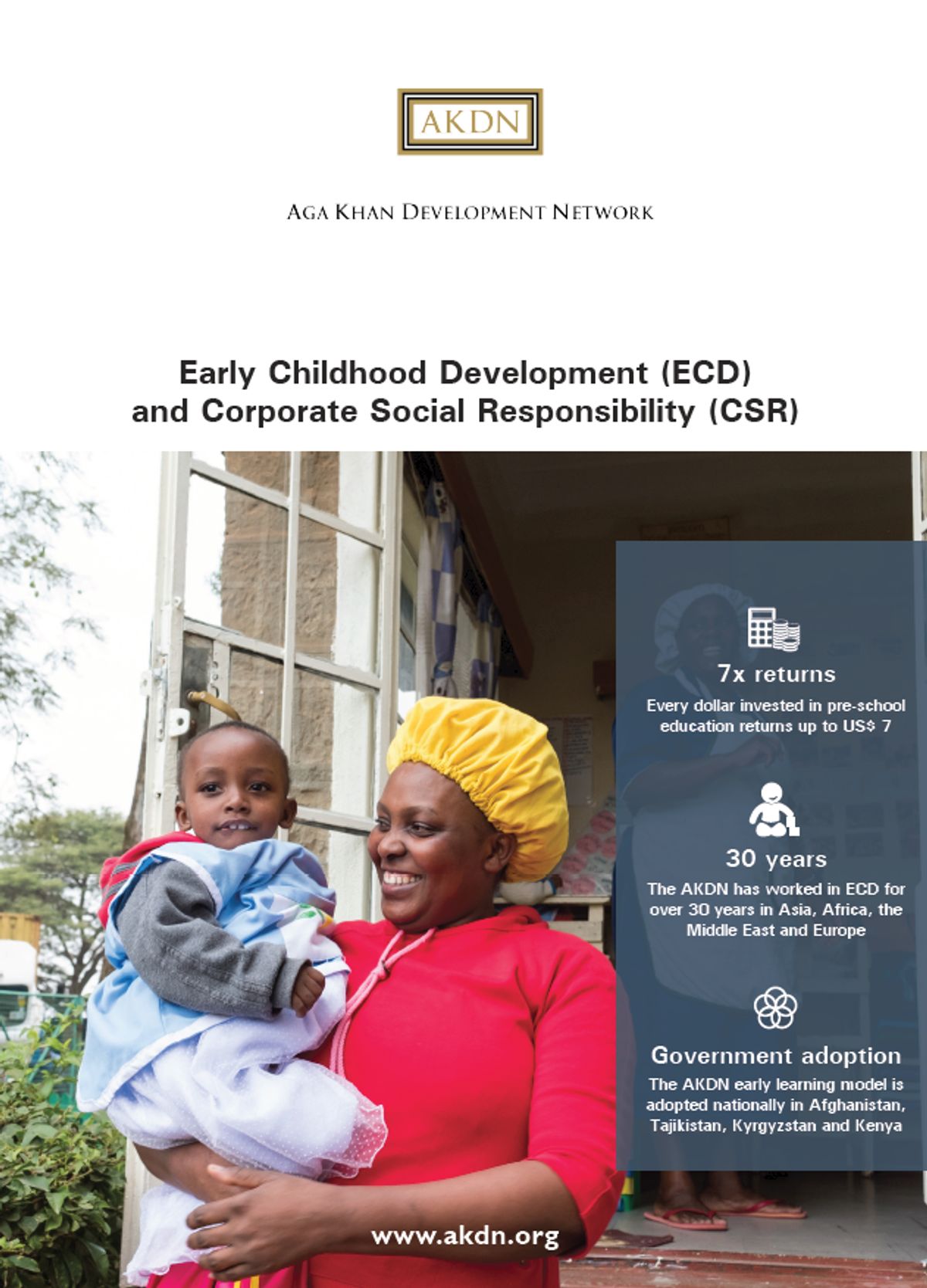 Early Childhood Development (ECD) and Corporate Social Responsibility (CSR)