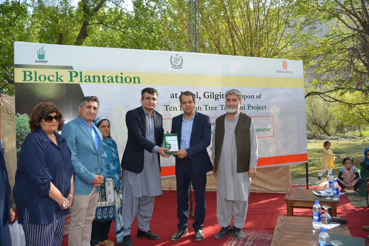 Plantation project launched in Gilgit - AKDN