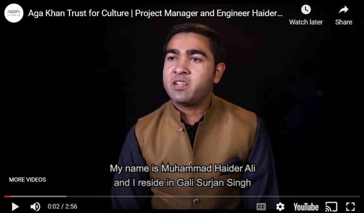 Interview with Haider Ali, engineer and project manager