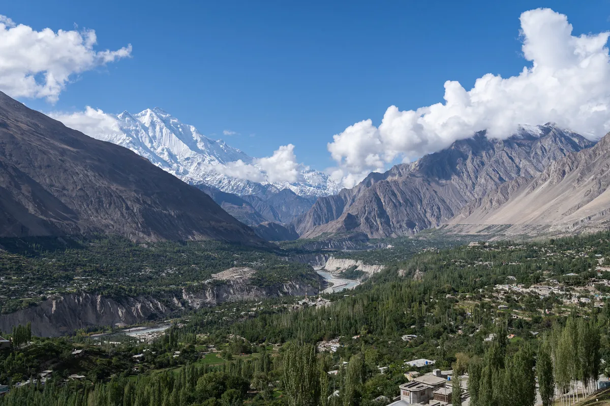 Trees to filter wastewater in Hunza - AKDN