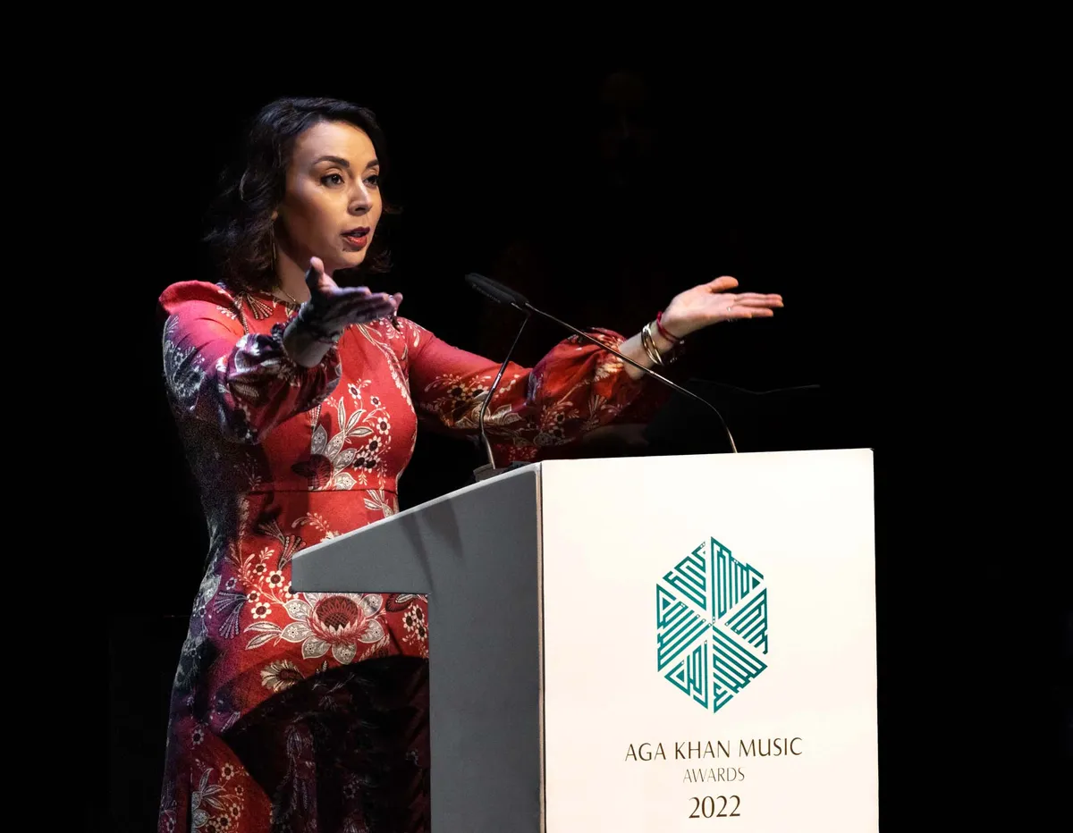 Speech by Fairouz Nishanova at the 2022 Aga Khan Music Awards ceremony ...