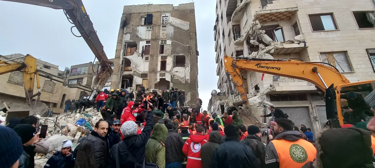 Mobilising aid in Syria after the quake - AKDN