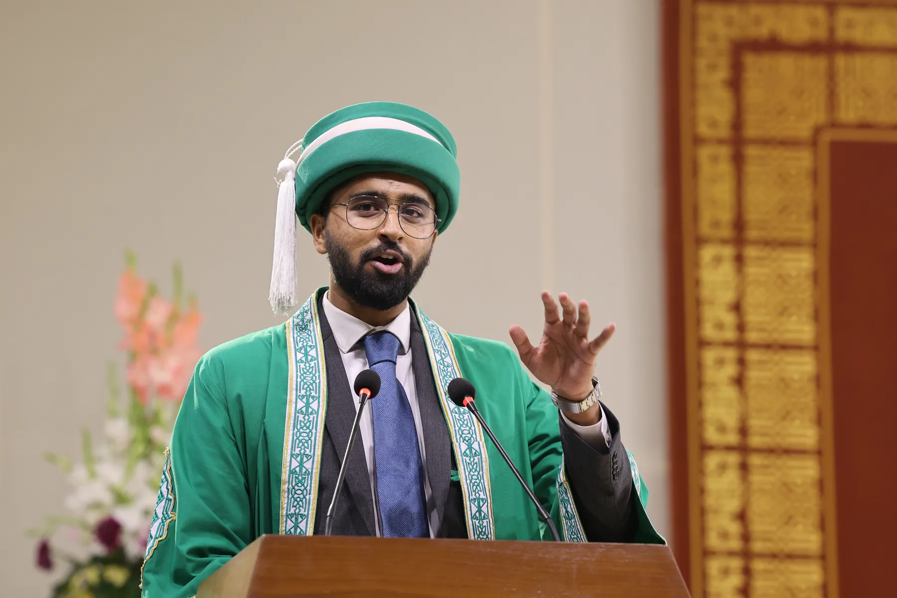 Mian Arsam Haroon: Valedictory speech on the occasion of the Aga Khan ...