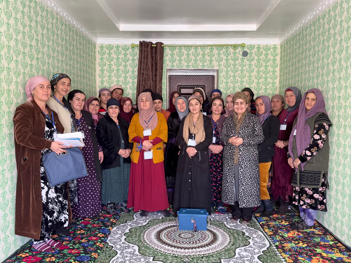 Community-based savings groups in rural Tajikistan - AKDN