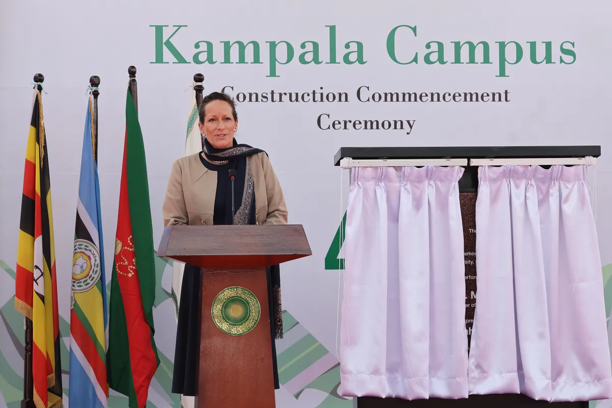 Speech by Princess Zahra Aga Khan at the construction commencement ...