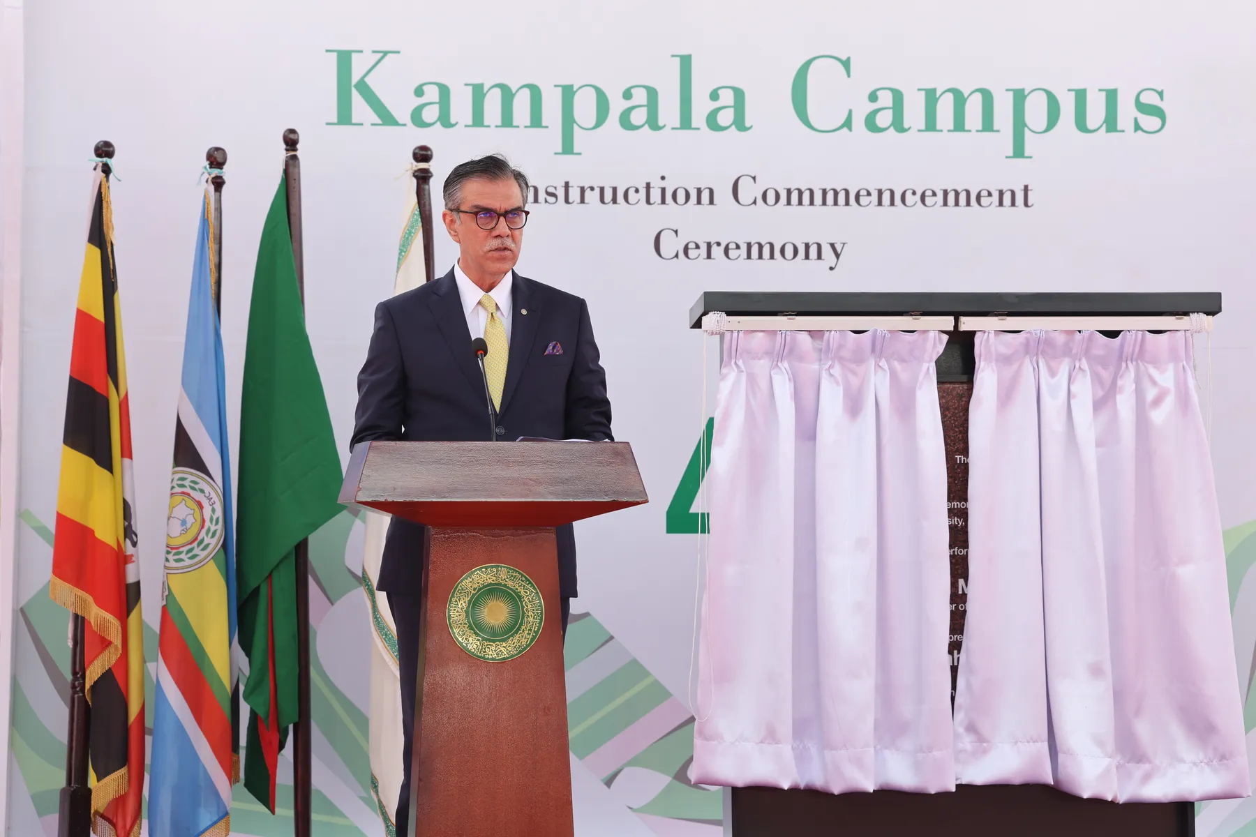 Speech by President Sulaiman Shahabuddin at the construction ...