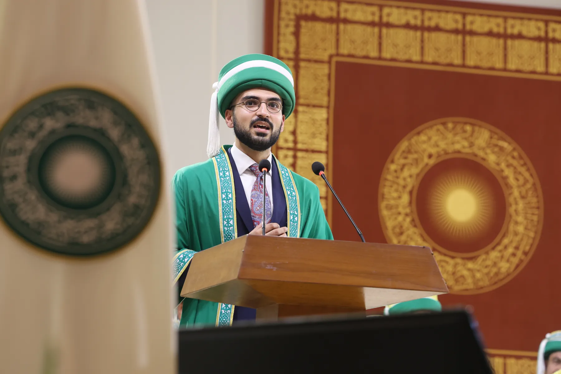 Mian Arsam Haroon: Discurso de despedida por ocasião do Dia do Fundador ...