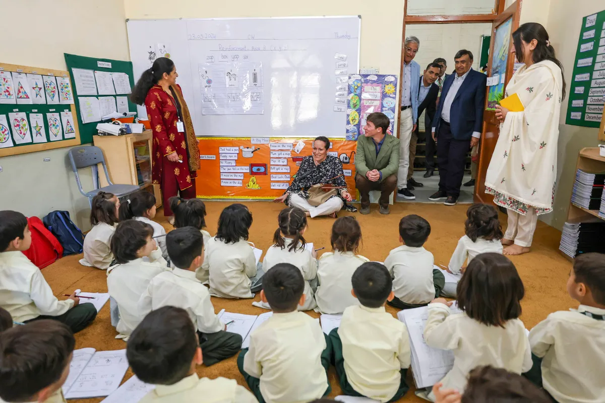 Princess Zahra Aga Khan visits AKDN projects in northern Pakistan