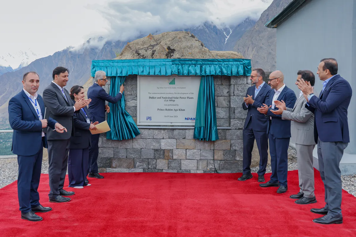 Development launch of two solar power plants in Hunza, Gilgit-Baltistan