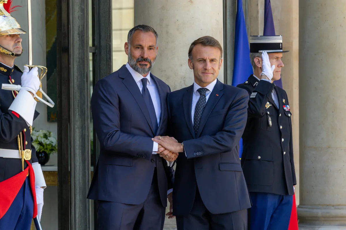 His Highness the Aga Khan meets French President Emmanuel Macron