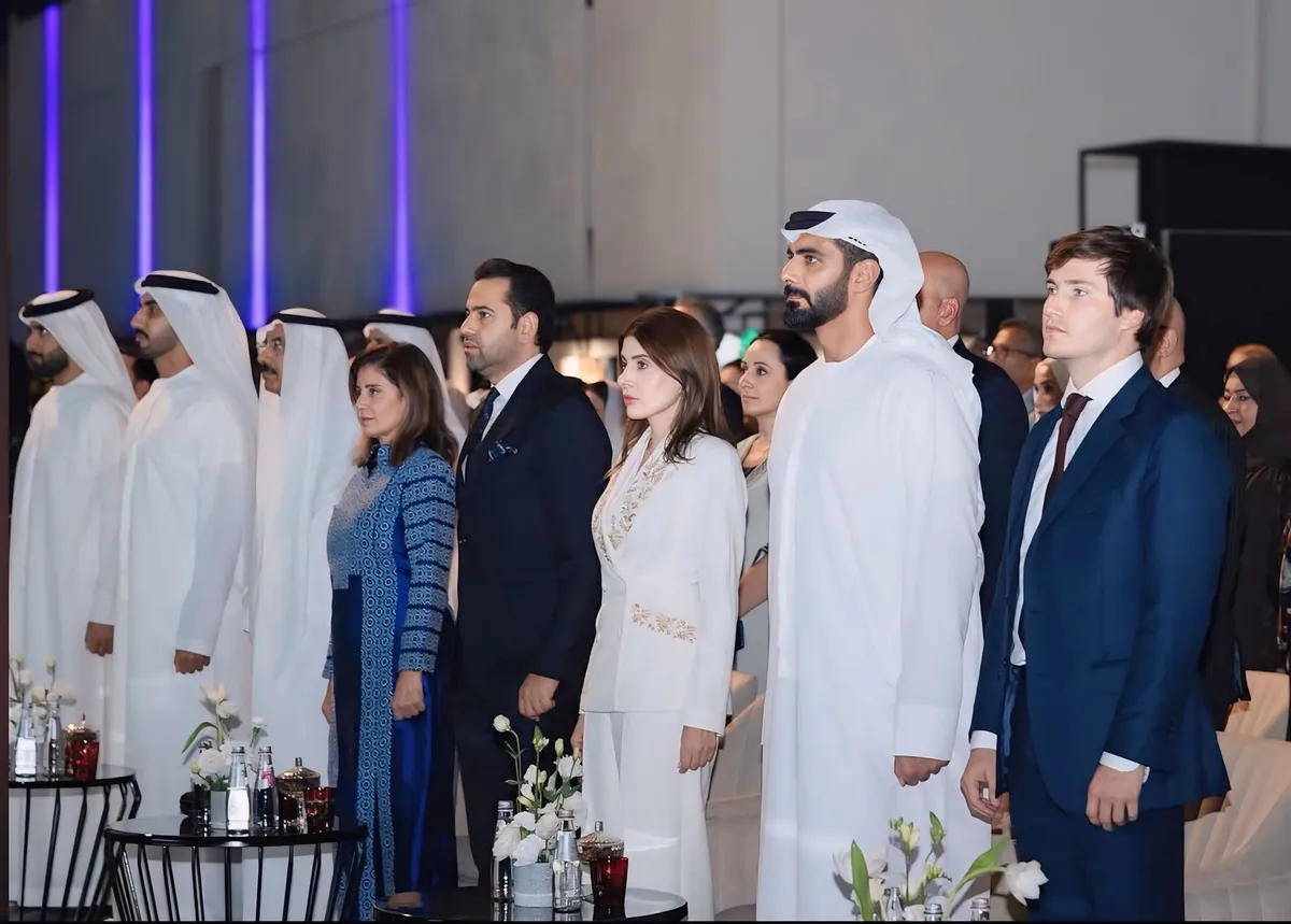 Le prince Aly Muhammad Aga Khan au 19e prix Al Burda