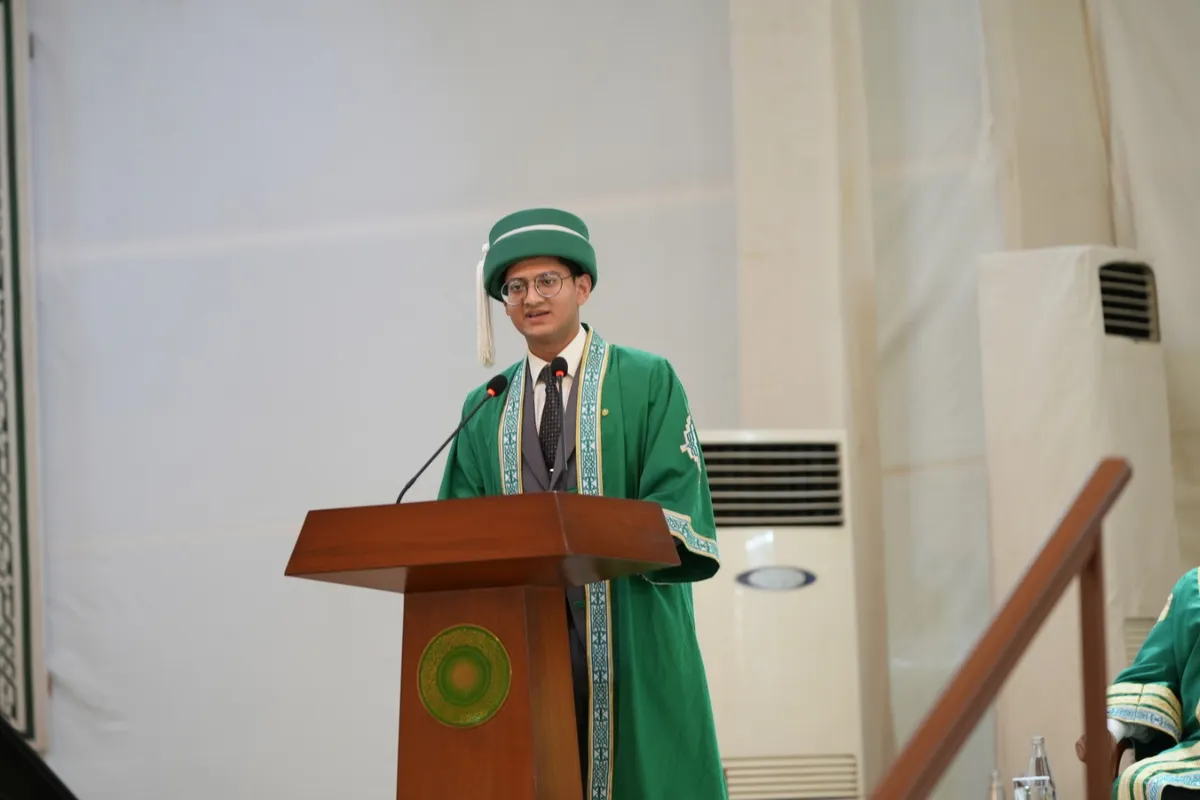 Speech by 2025 Valedictorian Muhammad Taha Nasim at the 2026 AKU ...